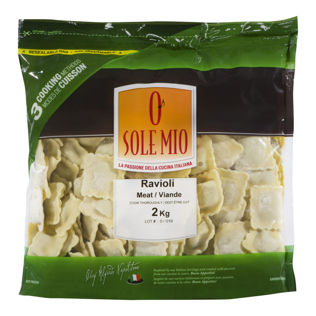 RAVIOLI Meat & fine herbs – Pâtes et Sauces Italiennes
